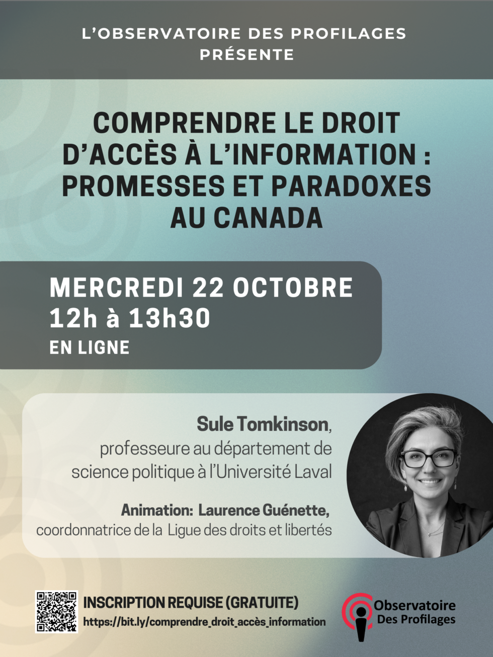 Accueil - Observatoire des profilages